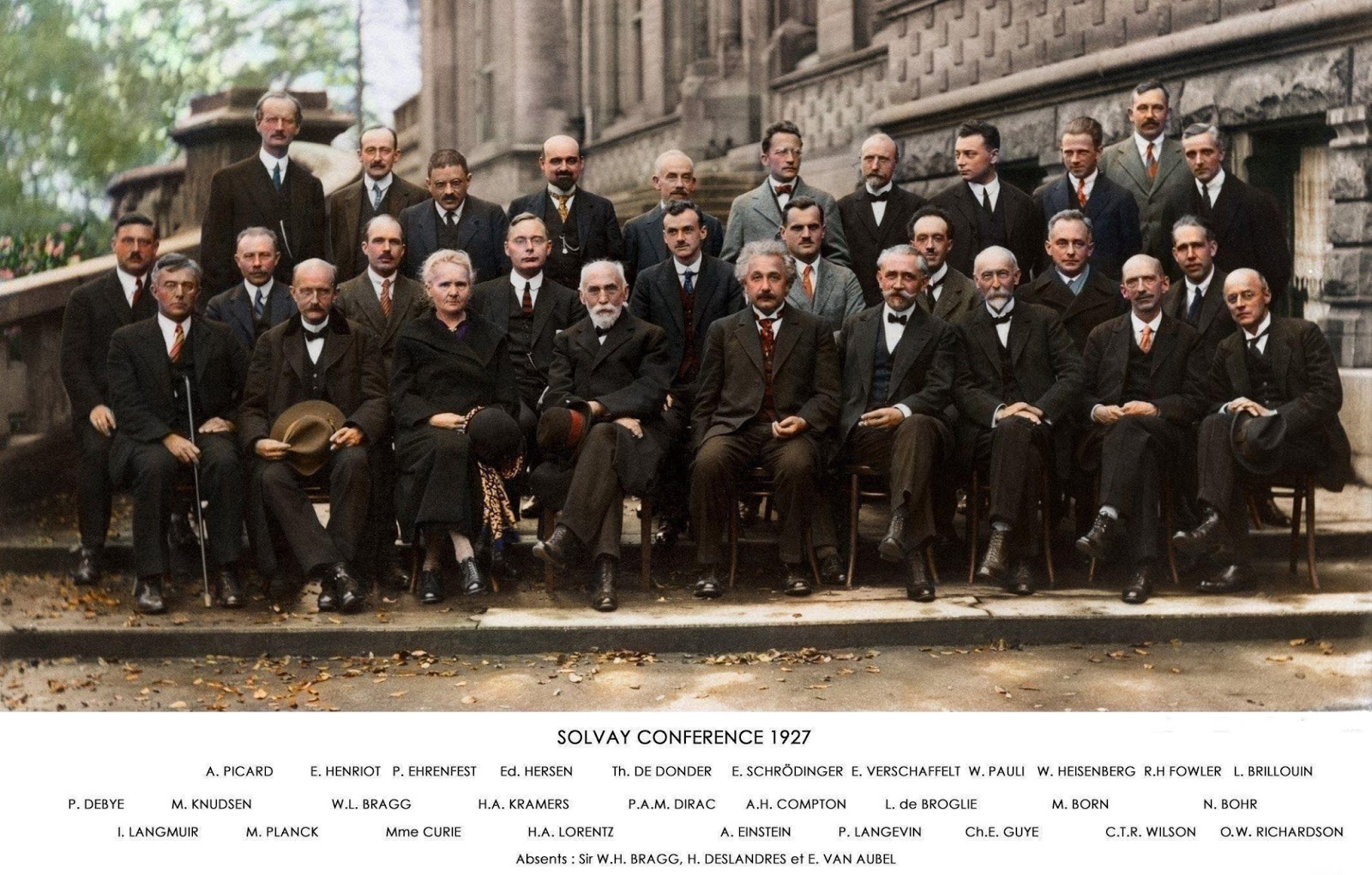 Physics Legends at a single venue (Solvay Conference) | Information In