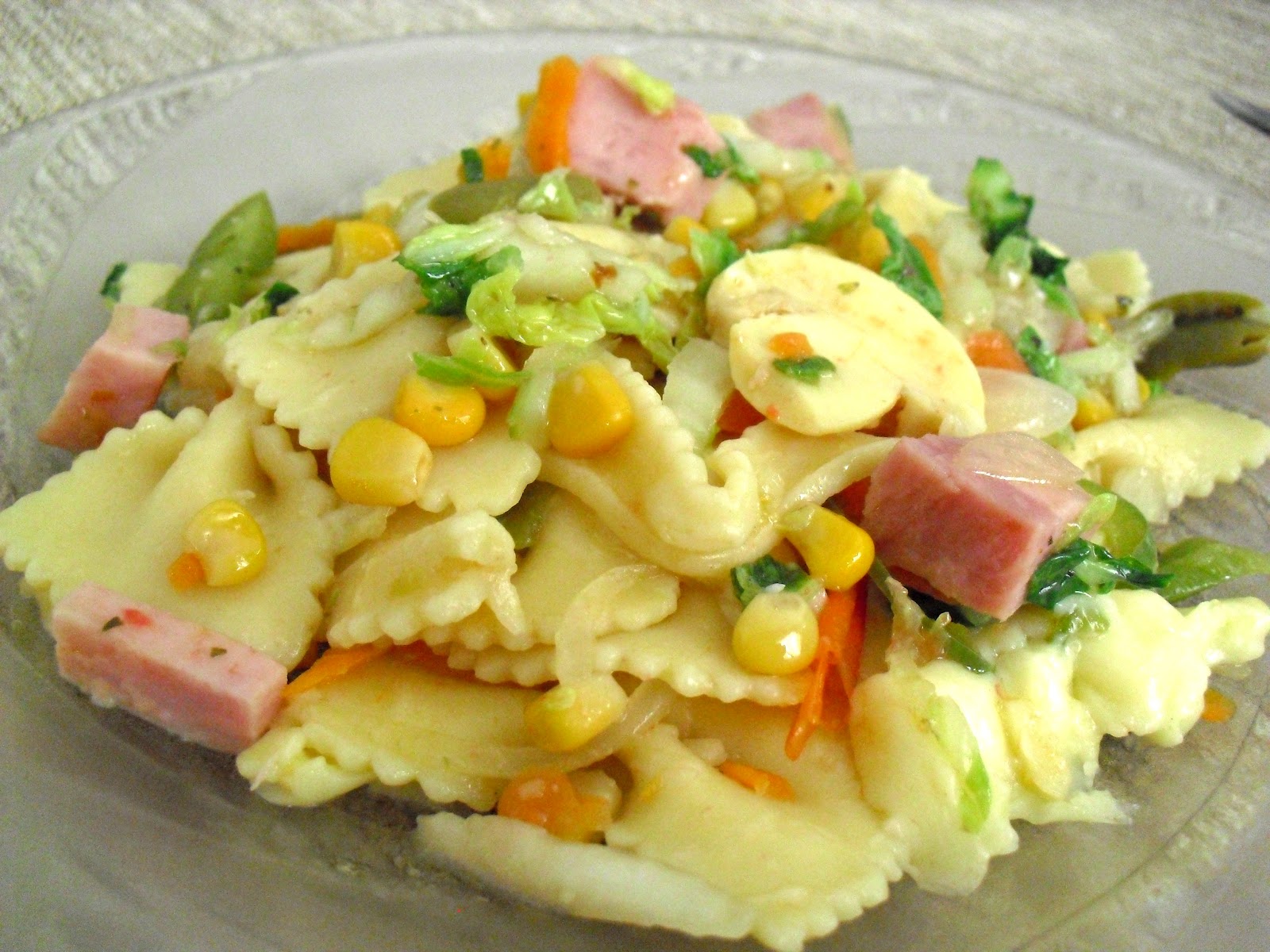Macarrão à Primavera | Sabrina Blog | Cozinha