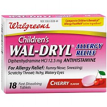 Smart Allergy Friendly Education: Walgreens Children's Fast Dissolving ...