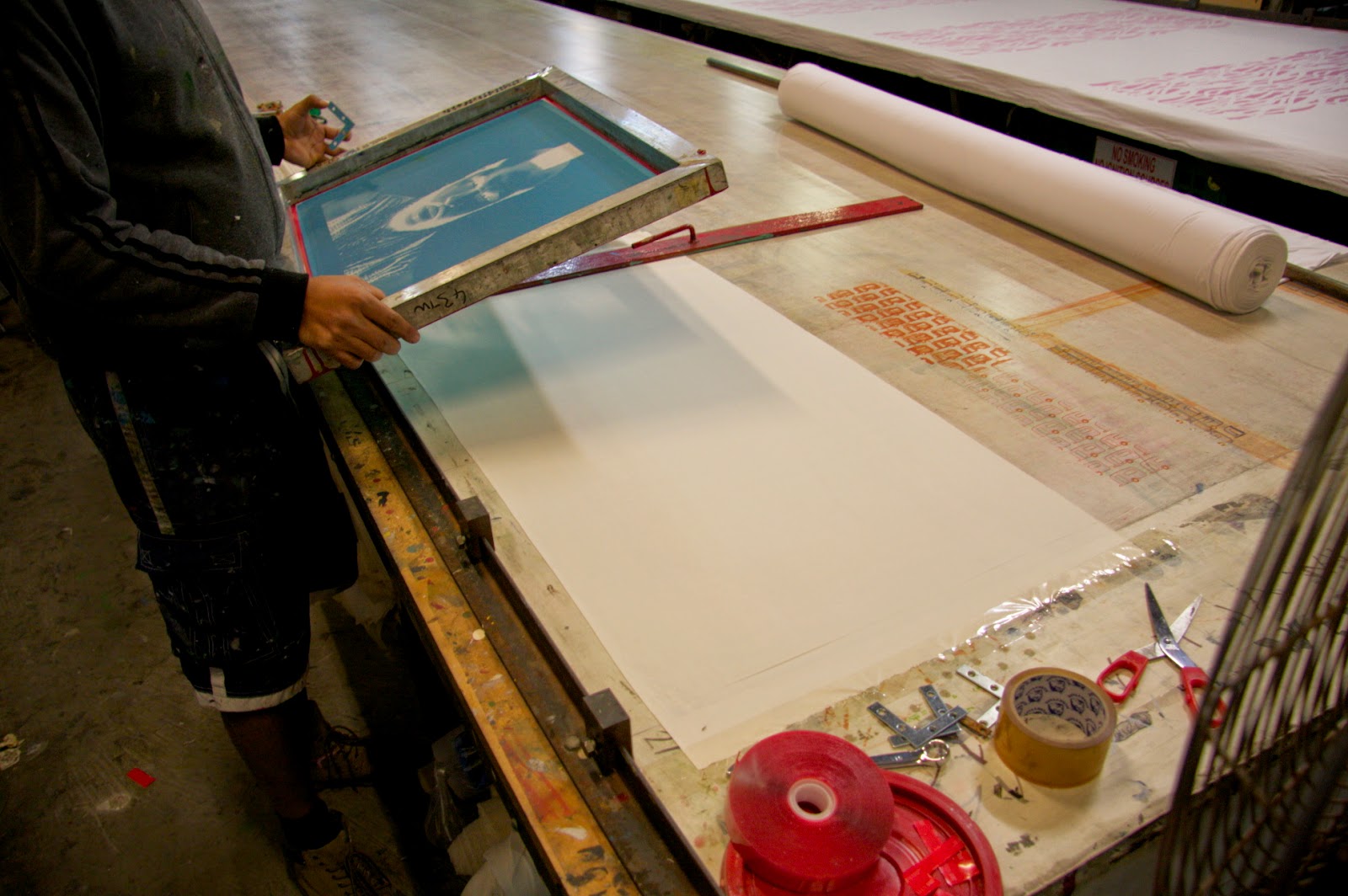 Tales From A Printroom: Screws into Screens & Elbows :: hand screen ...