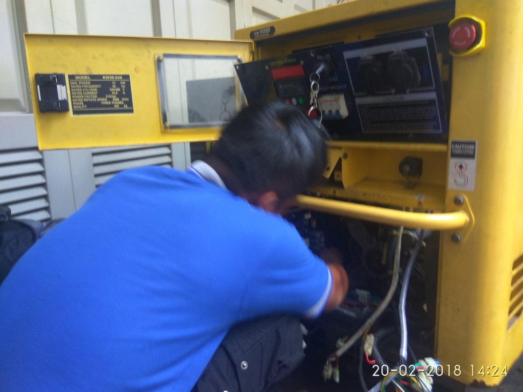 JASA SERVICE DAN INSTALASI GENSET - SERVICE GENSET