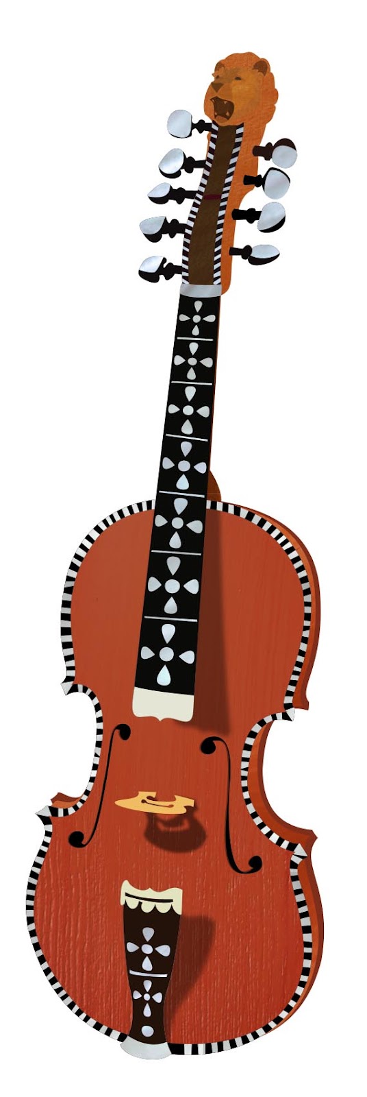 Eloïse Luthière (aux études... ): Ma production : un Hardingfele