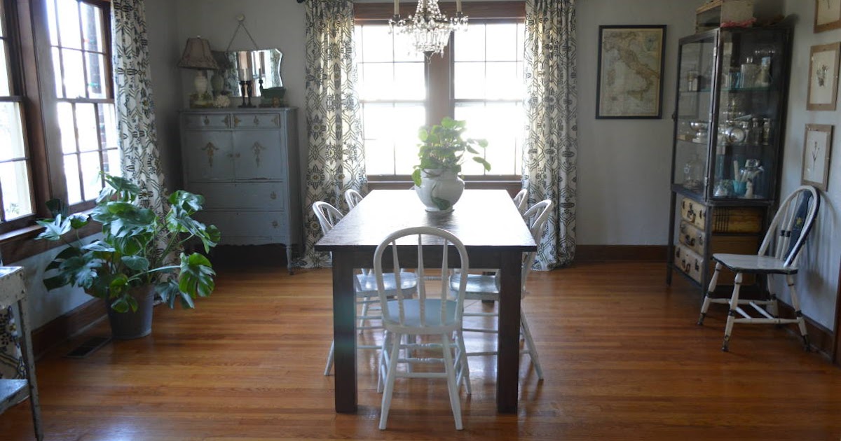Vintage Junky - Creating Character: Dining Room Tour