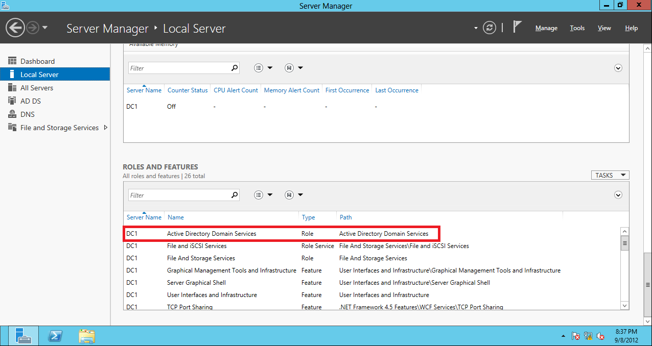 AD Shot Gyan: Promoting a Domain Controller on Windows Server 2012