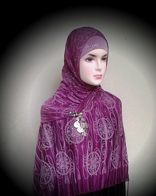 Limited: Kerudung Pashmina Arab Kain Sari
