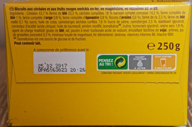 BelVita Le Moelleux Fruits Rouges aux 5 Céréales Complètes (250g) par LU