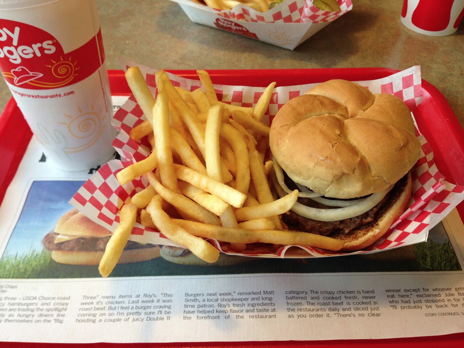 Roy Rogers Food Review - DC Outlook