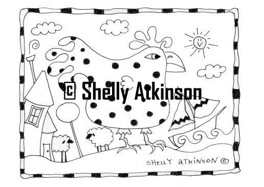 Rug Hooking Designs by Nova Scotia Artist Shelly Atkinson