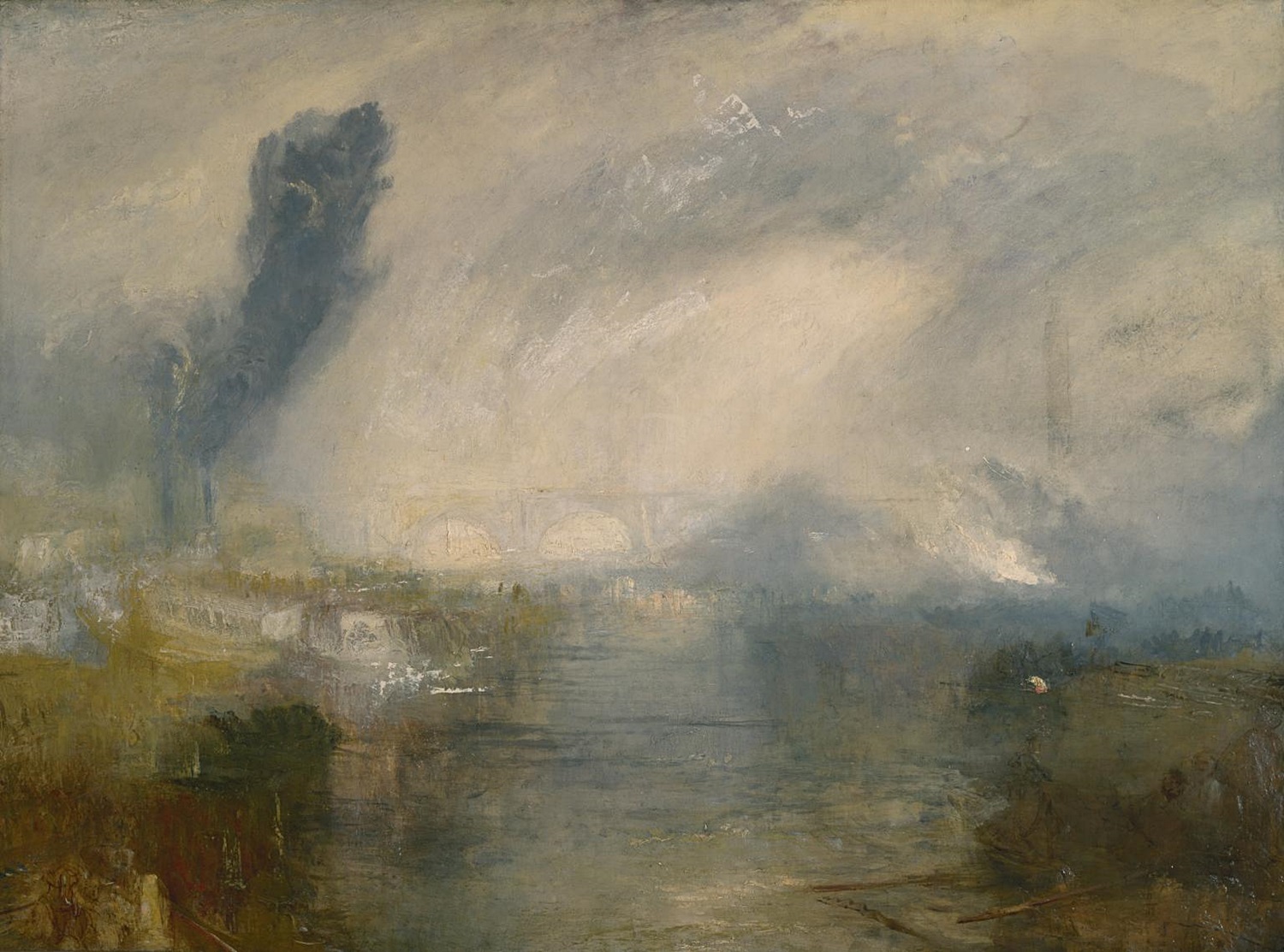 Enjoy some Damn Fine Art : Joseph William Turner. The Thames above ...
