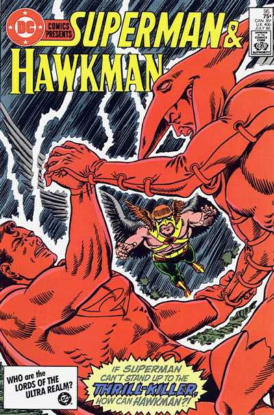 Dave's Comic Heroes Blog: Superman Meets Hawkman