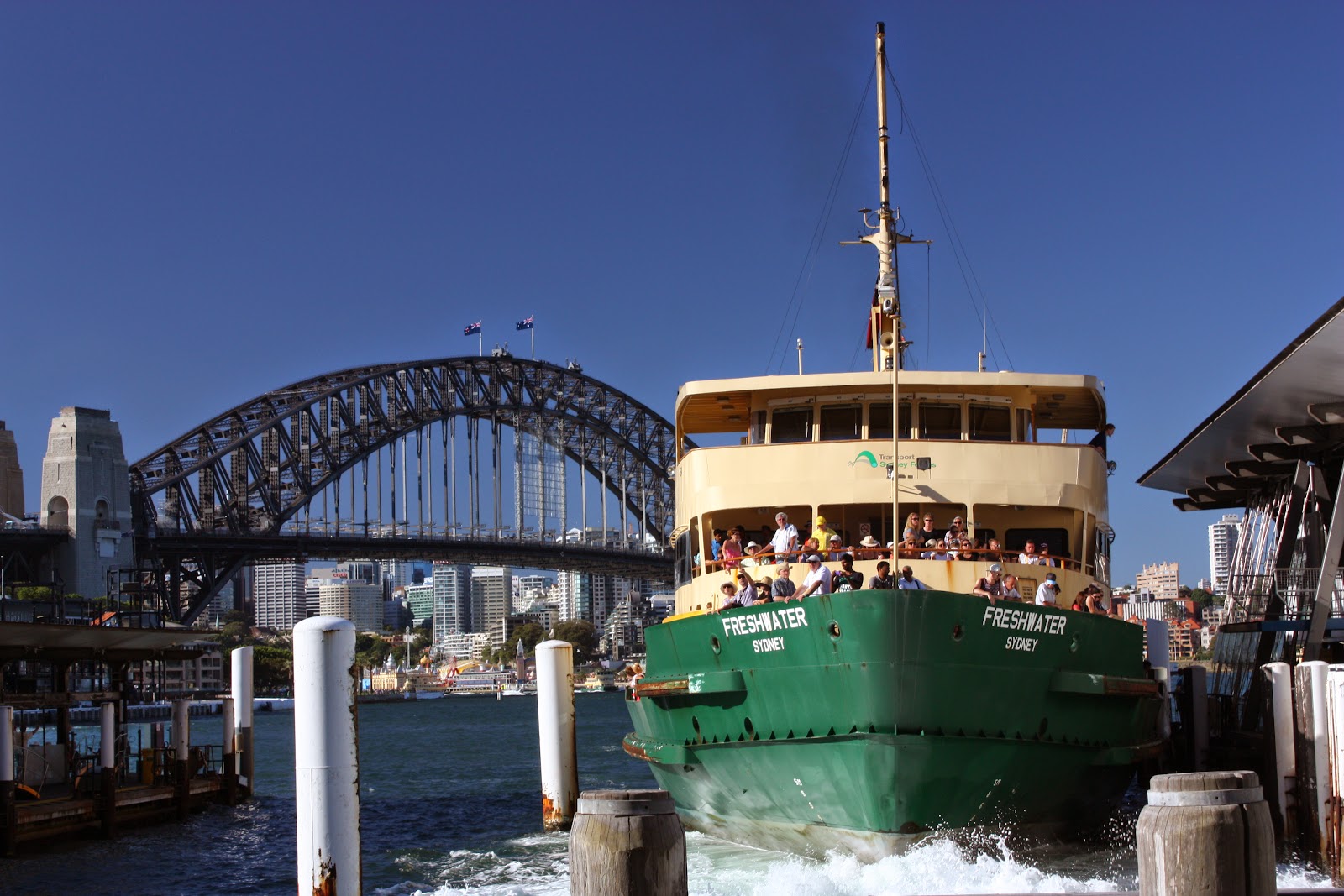 Sydney - City and Suburbs: Circular Quay, ferry