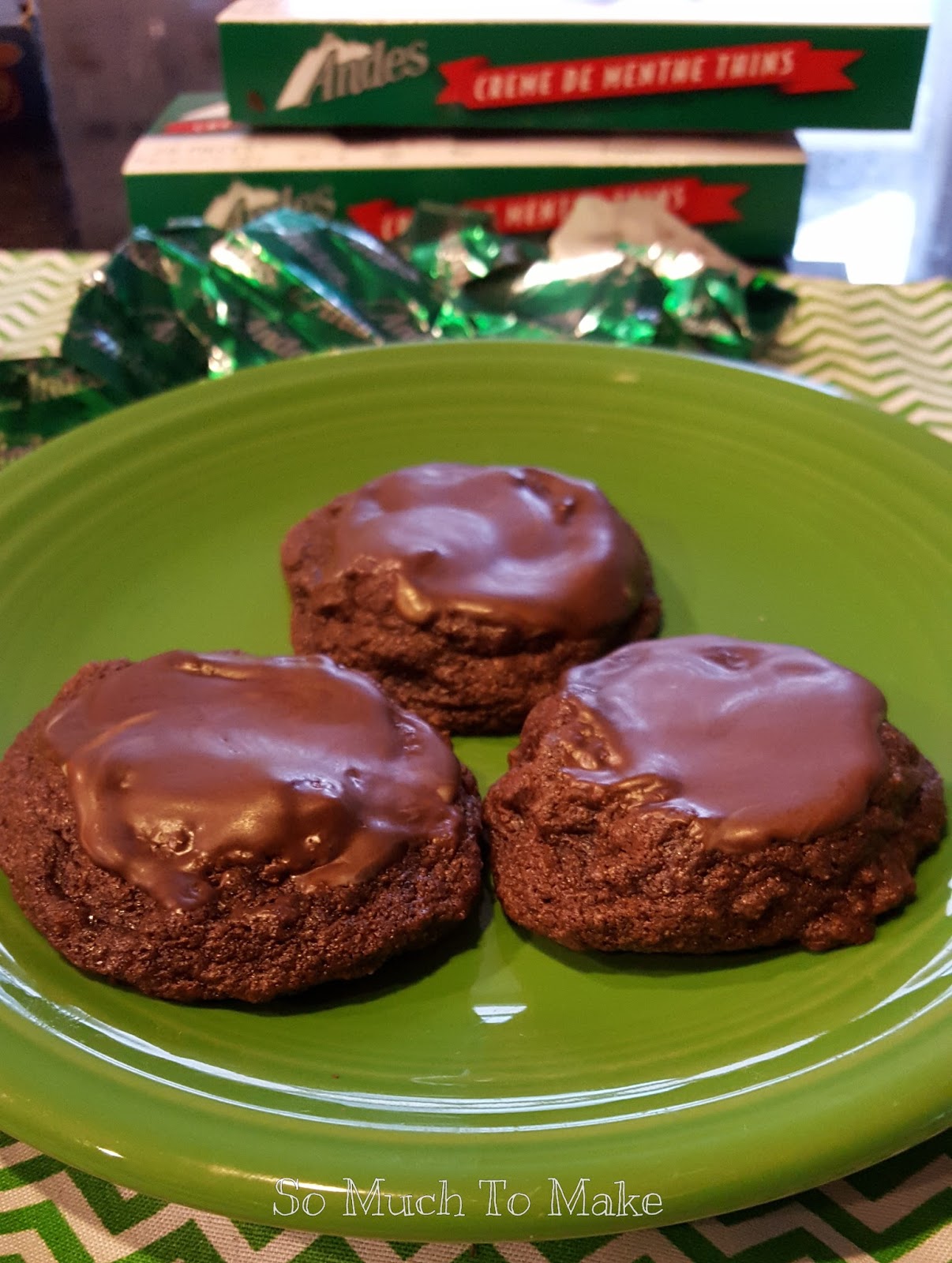 Fudge Mint Morsel Cookies | So Much To Make