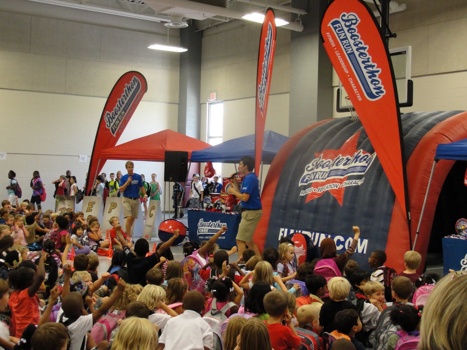 Mrs. Sharp's Sheriffs: Boosterthon Fun Run