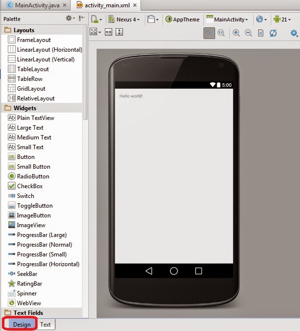 Android Studio: ENTORNO DE ANDROID STUDIO (DESDE CREAR UN PROGRAMA)