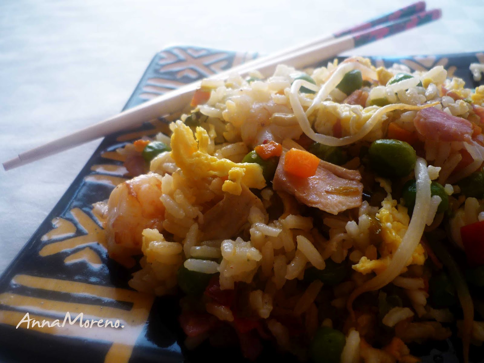 Buenas Migas. Blog de cocina de Anna Moreno.: ARROZ FRITO CANTONÉS / O ...