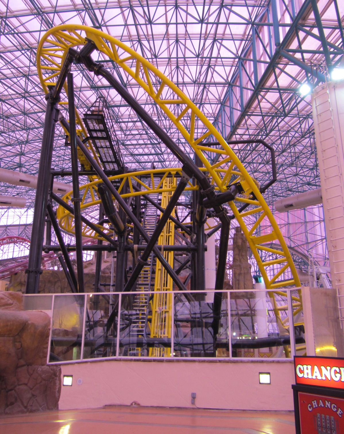 NewsPlusNotes: New Photos of El Loco at Adventuredome Construction