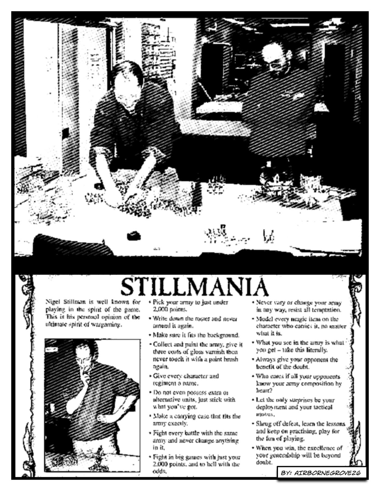 Give'em Lead: Quest for Stillmania: Interview with Nigel Stillman