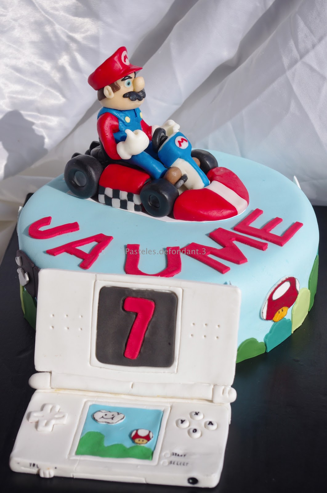 Pastel Mario | Pasteles de fondant