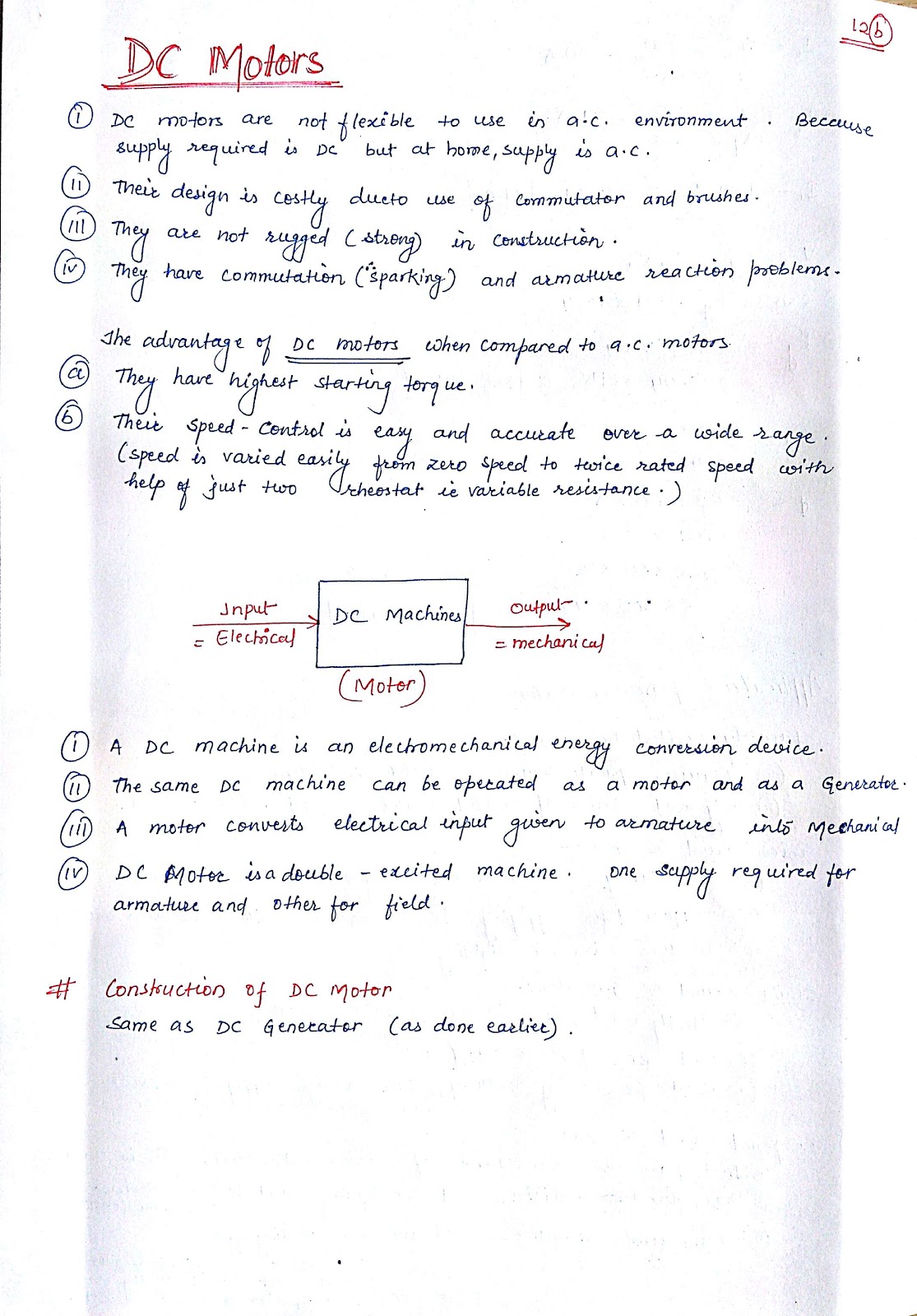 BEE: Electrical Machines Notes, Part 3 ~ SharmaGS