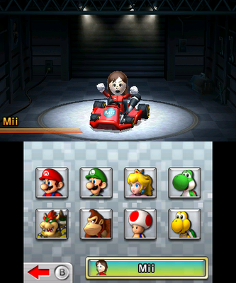 Mario Kart 7 Character Roster