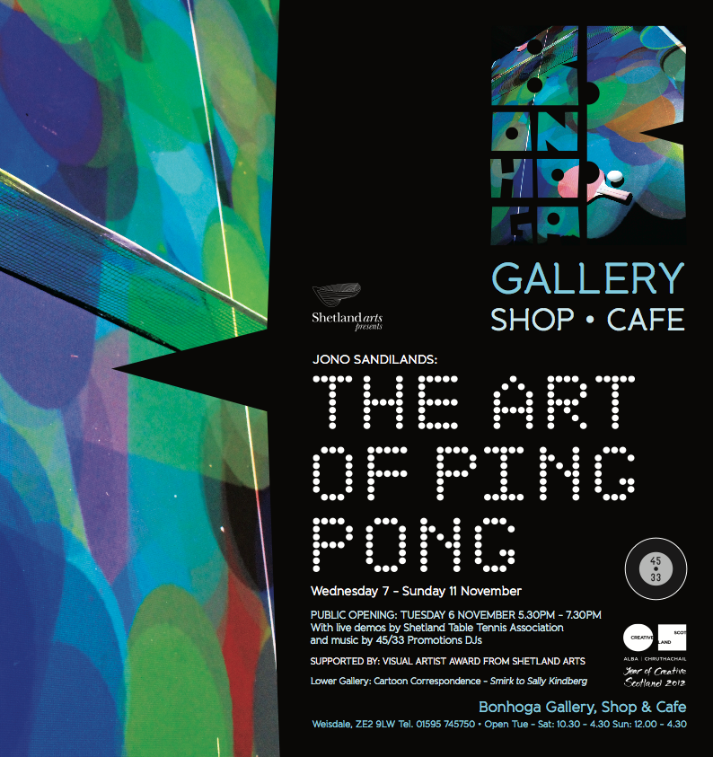 The Art of Ping Pong: The Exhibition