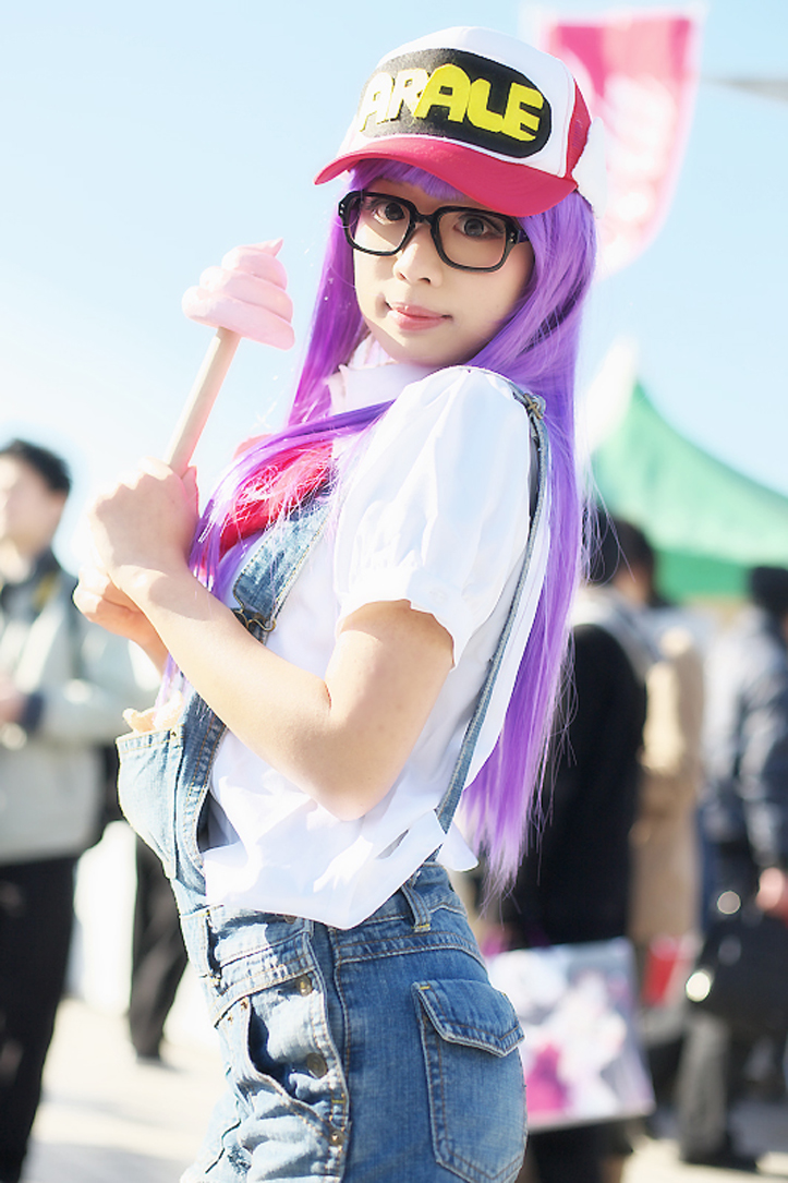 anime character cosplay: Dr Slump Cosplay Photography Arale Photograph