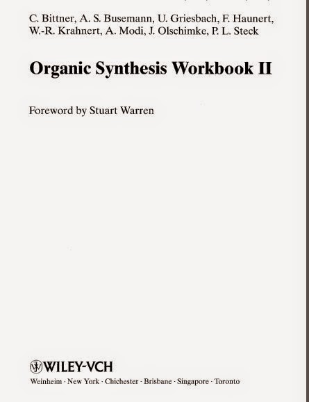Organic synthesis workbook I,II,III | chemistrystudy