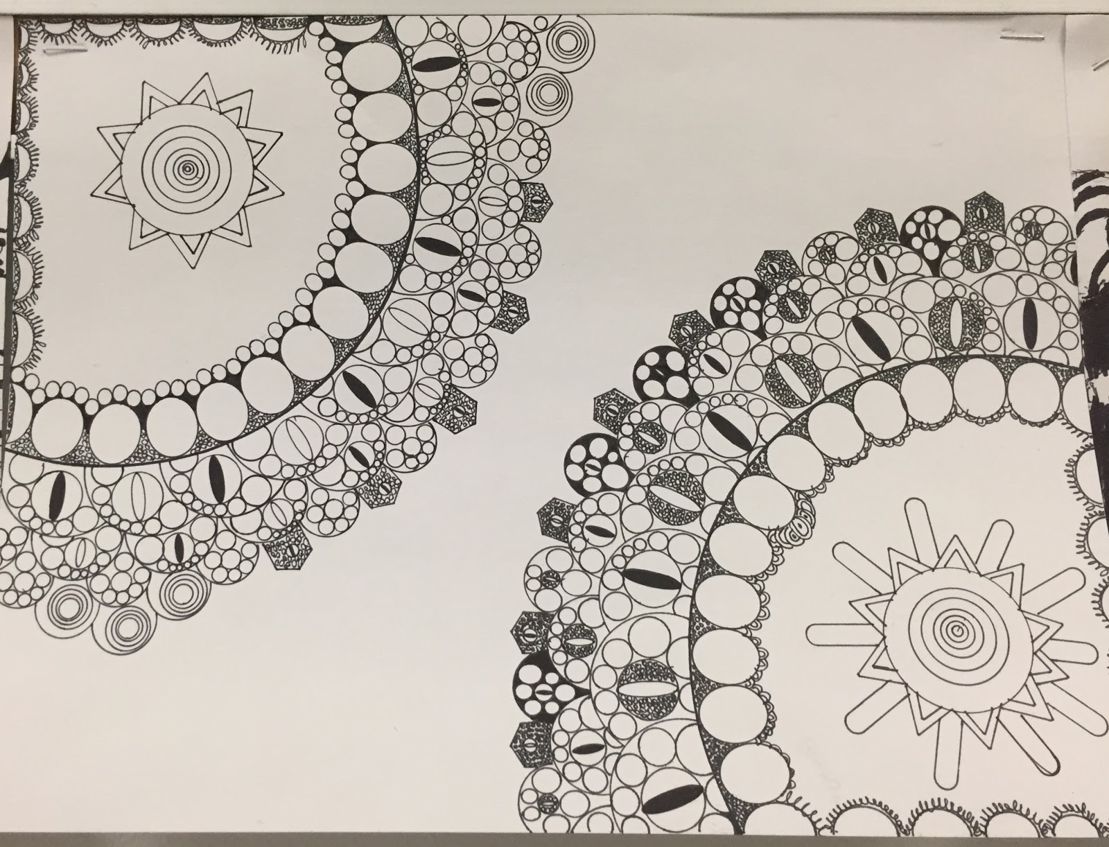 Art with Ms. Thomas: High School Zentangles