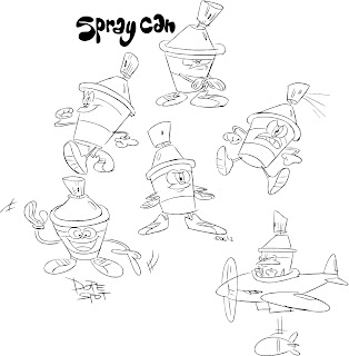 cartoondavid: spray can again