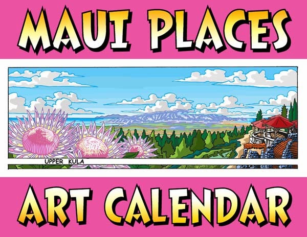 Hula Girls and Tiki Gods: Tiki Calendars, Hula Girl Calendars, Maui ...