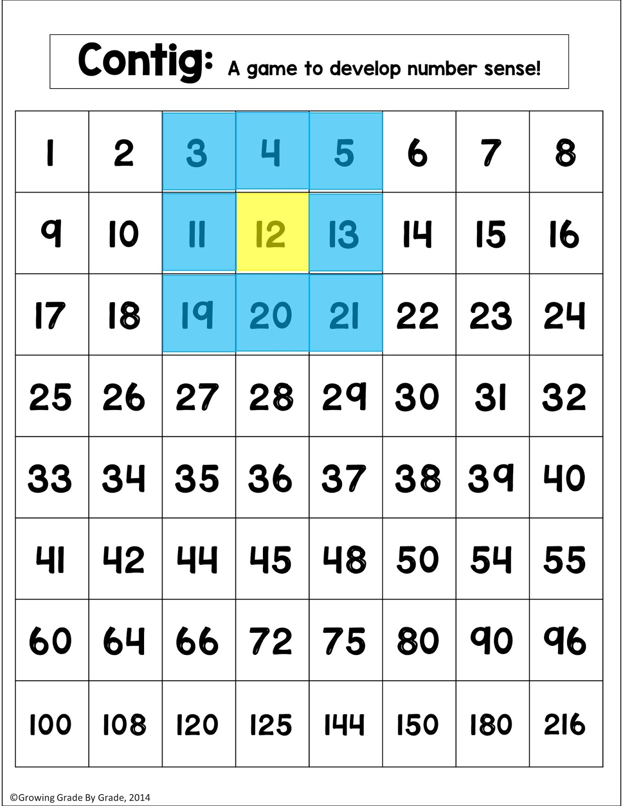 Growing Grade by Grade: One Of The Best Number Sense Games Of All Time ...