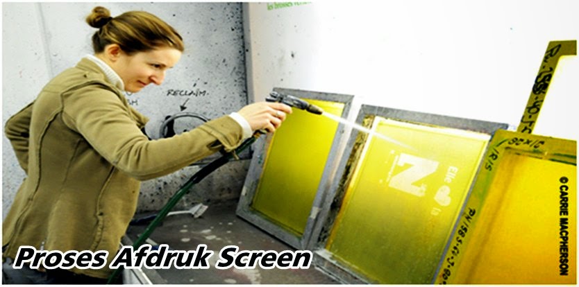 Bagaimana Cara Membuat Sablon Kaos: Proses Afdruk Screen