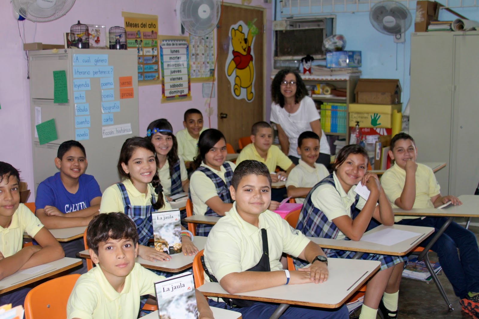 Visita a la Escuela Elemental Hato Nuevo de Gurabo, P.R.