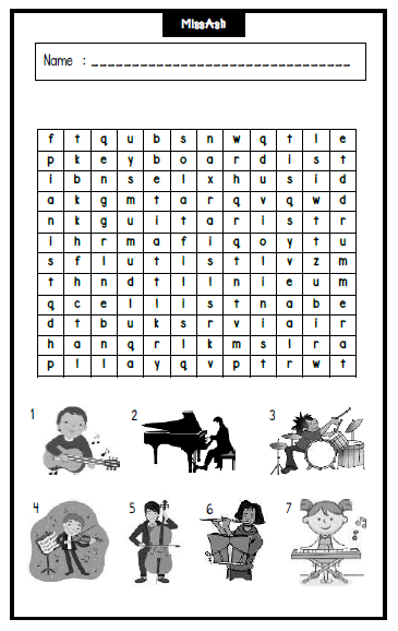 ASH THE TEACHER: Unit 16 : It's Concert Day