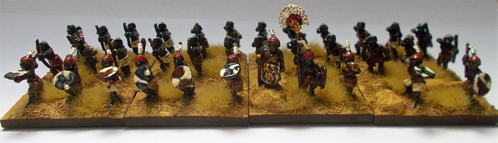 Rivals Ancient and Medieval Miniatures: Nubian DBA Army