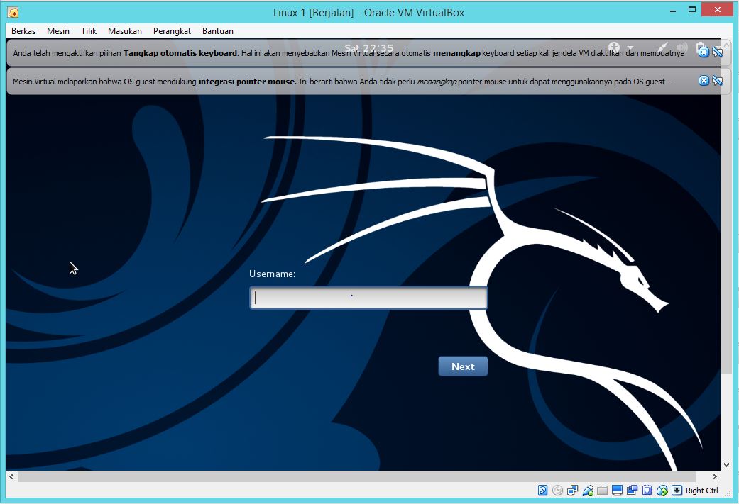 Langkah - Langkah Menginstal Linux Pada VirtualBox