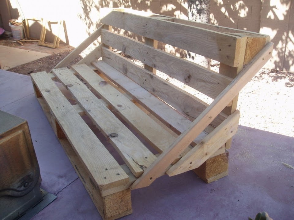 Diy Παγκάκι από παλέτες - Σπίτι και κήπος διακόσμηση
