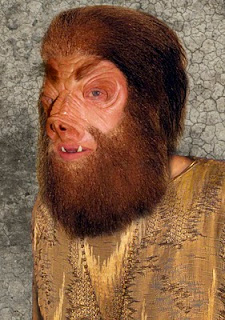 The Lone Animator: Cardassian Latex Mask Pieces