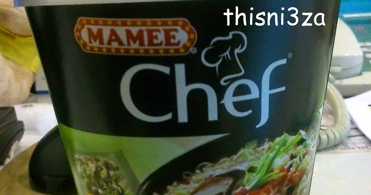 MAMEE Chef : SPICY CHICKEN & SHIITAKE FLAVOUR ~ My Story Board