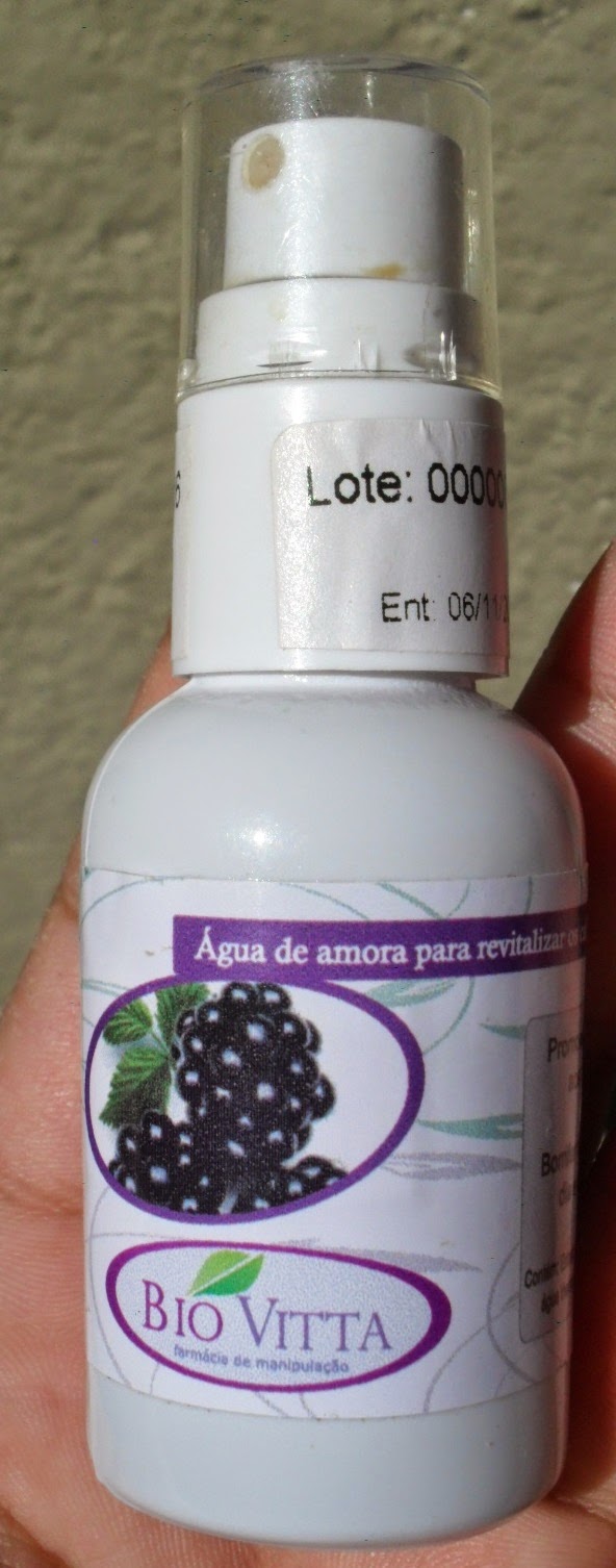 Brincando de se Maquiar: Água de Amora para Revitalizar os cabelos da ...