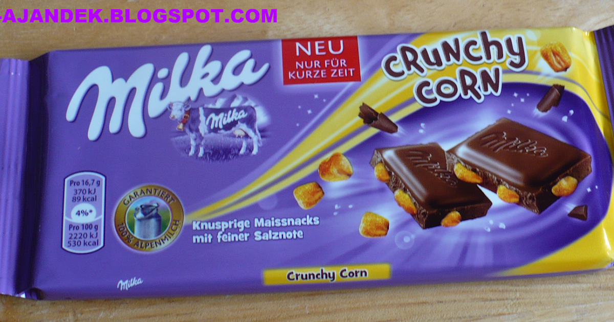 MILKA 15.: CRUNCHY CORN: ROPOGÓS KUKORICÁVAL