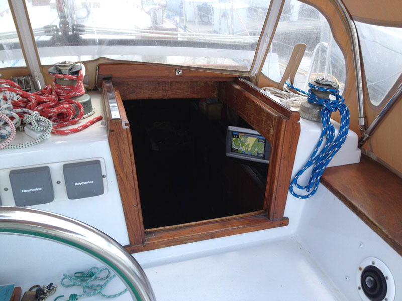 Whispering Jesse Sailing Blog by John Lichty: Chart plotter