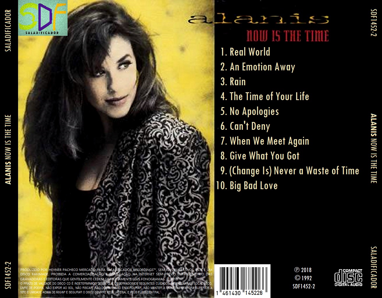 Saladificador: Reissue: Alanis / Now Is the Time (Alanis Morissette ...