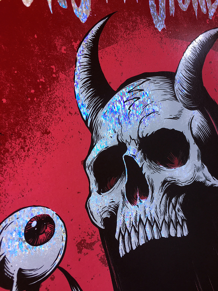 INSIDE THE ROCK POSTER FRAME BLOG: Brandon Heart's QOTSA Munich Posters ...