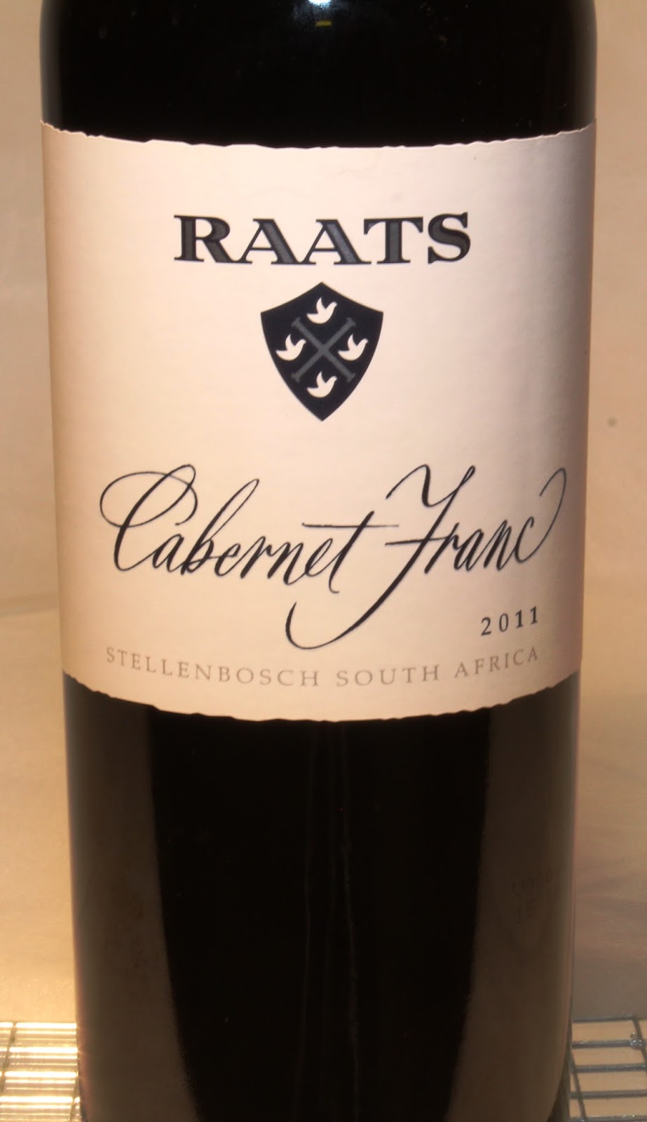 Wine Mizer: RAATS CABERNET FRANC 2011