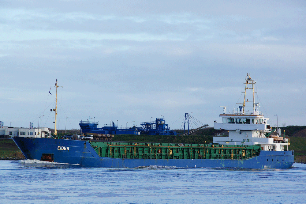 Schepenfotografie: Eider