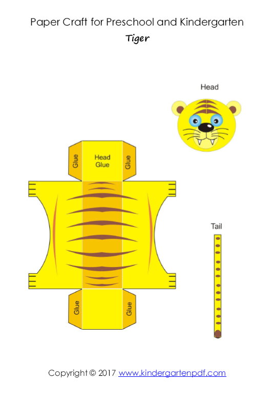 Free Nursery Worksheets: Printable Crafts For Preschool and ...