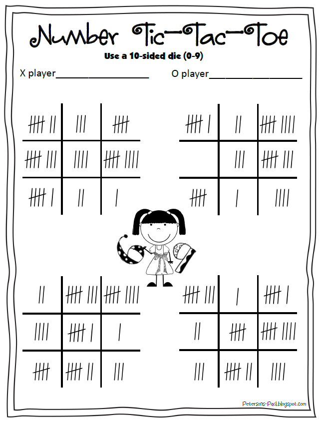 Peterson's Pad: Tic Tac Toe