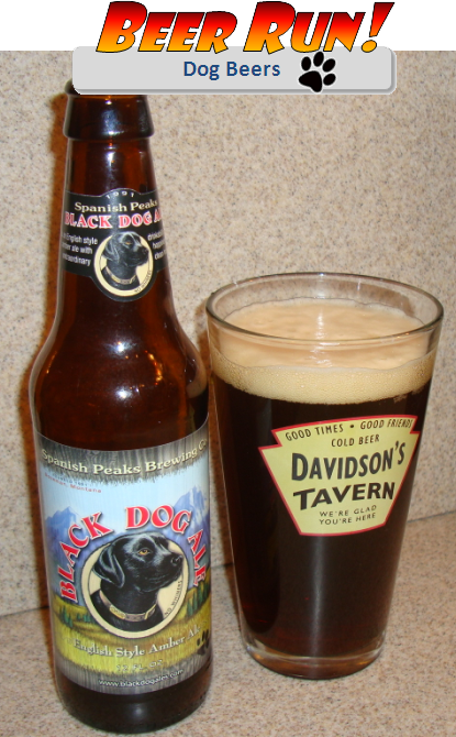 365 Beers and 50 Pounds: Day 39, Feb 8 / Black Dog Ale