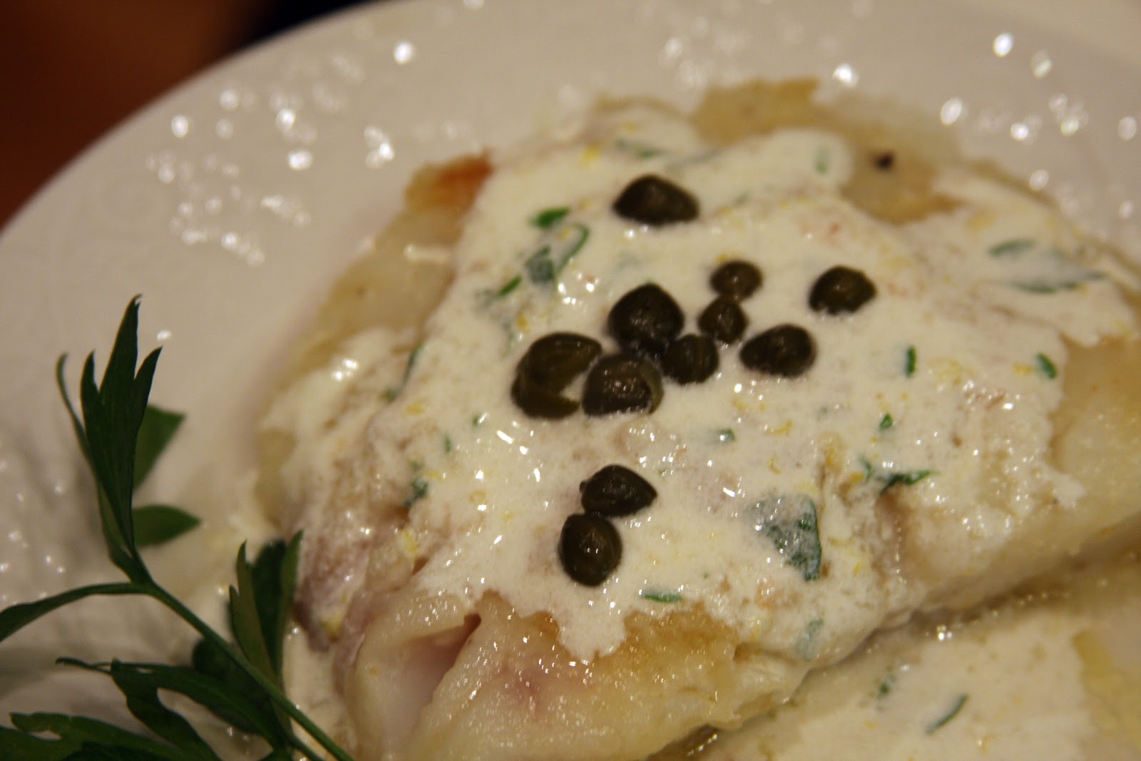 Food Wonk: Sautéed Sole in a Lemon Cream Sauce